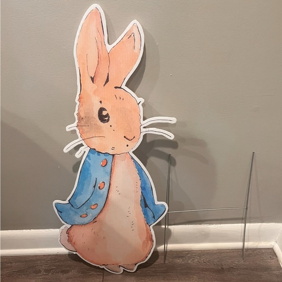 Party Supplies | Peter Rabbit Foam Board Cut Out Peter Rabbit Standee ...
